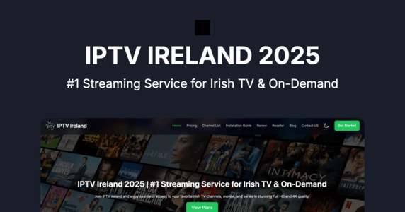 IPTV Ireland 2025 | #1 Irish IPTV Provider | 22,500+ Channels in 4K/HD
